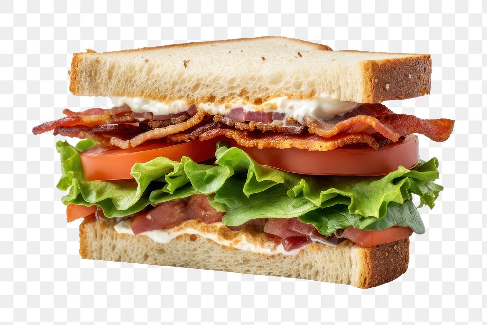 PNG Classic BLT sandwich lunch | Free PNG - rawpixel