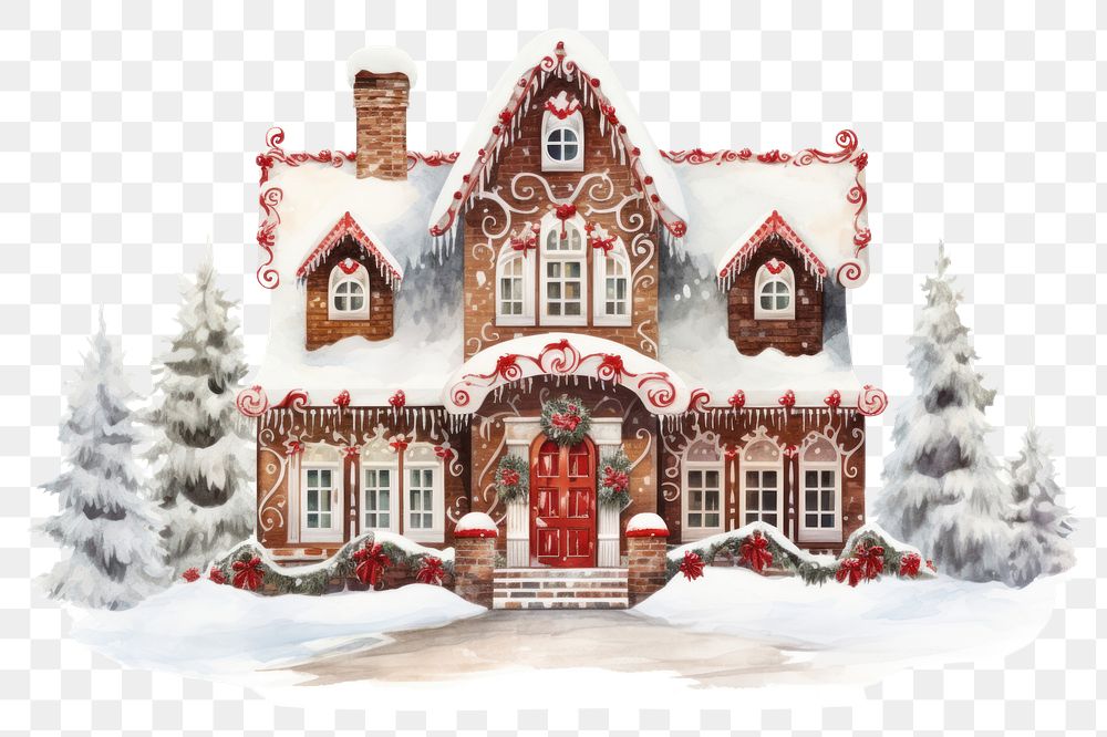 PNG Christmas house christmas architecture | Premium PNG - rawpixel