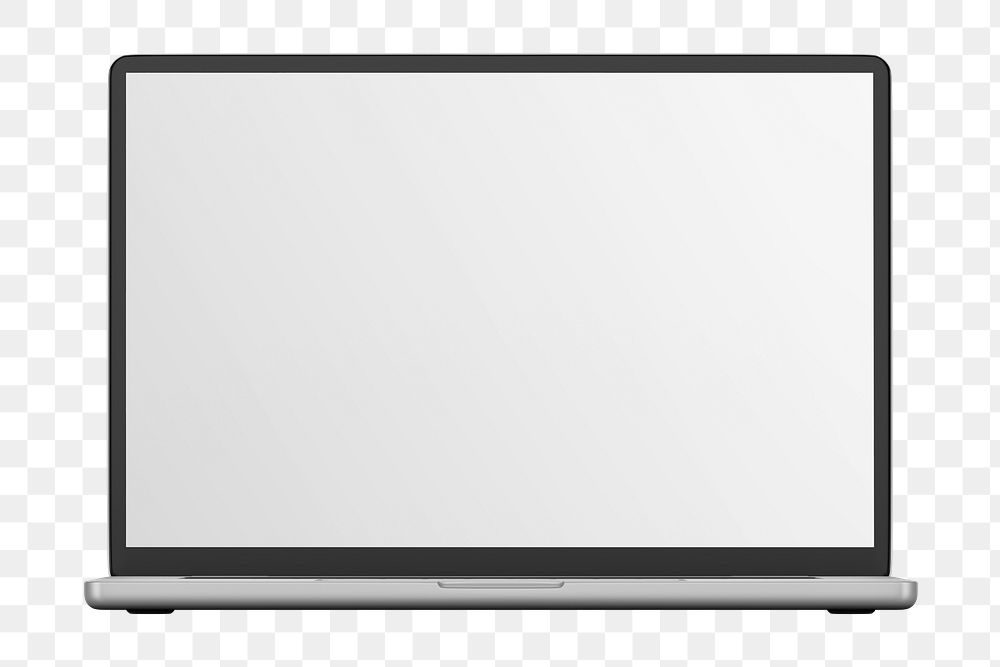 Blank laptop screen png, transparent | Premium PNG - rawpixel