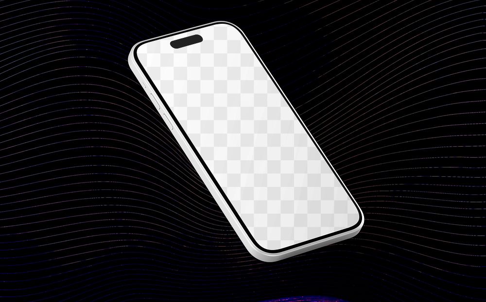 Smartphone screen png transparent mockup | Premium PNG - rawpixel