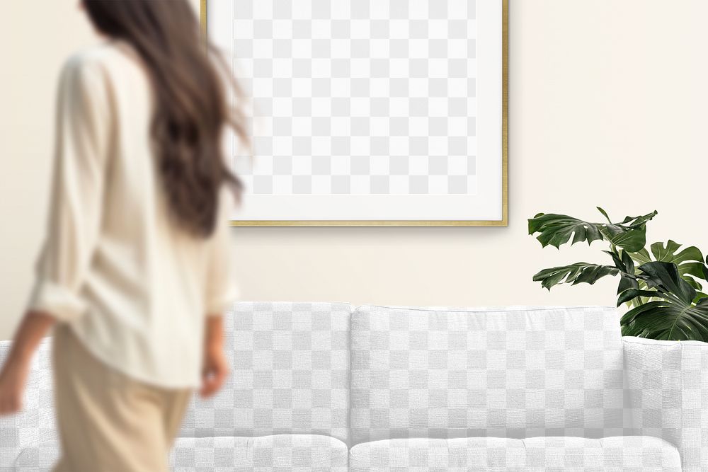 PNG Scandinavian living room, transparent | Premium PNG - rawpixel