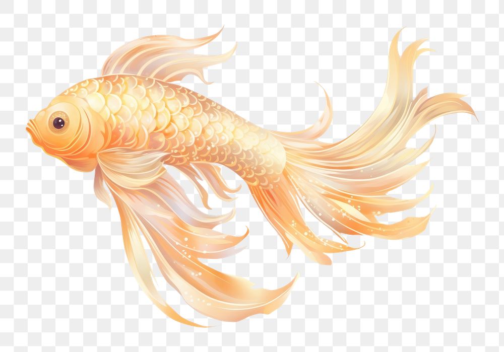 PNG Golden fish goldfish animal | Premium PNG - rawpixel