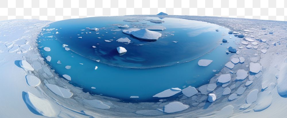 PNG Polar ice melting landscape | Free PNG - rawpixel