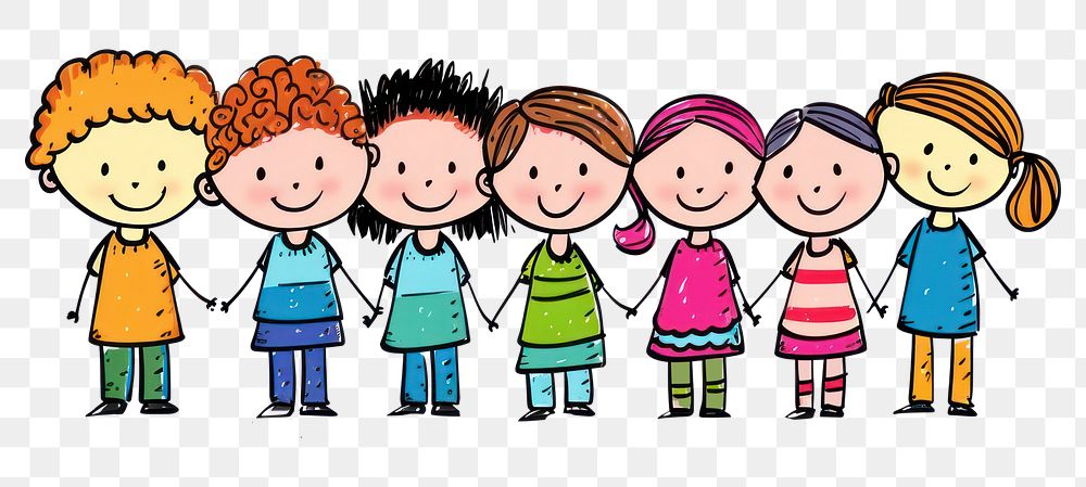 PNG Drawing togetherness publication illustrated. | Free PNG - rawpixel