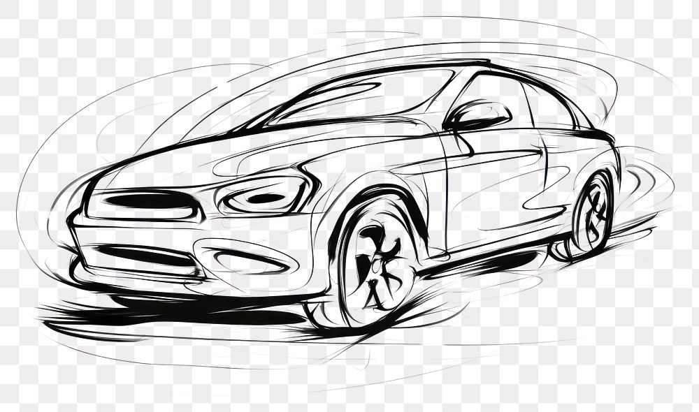 PNG Car drawing vehicle sketch | Premium PNG - rawpixel