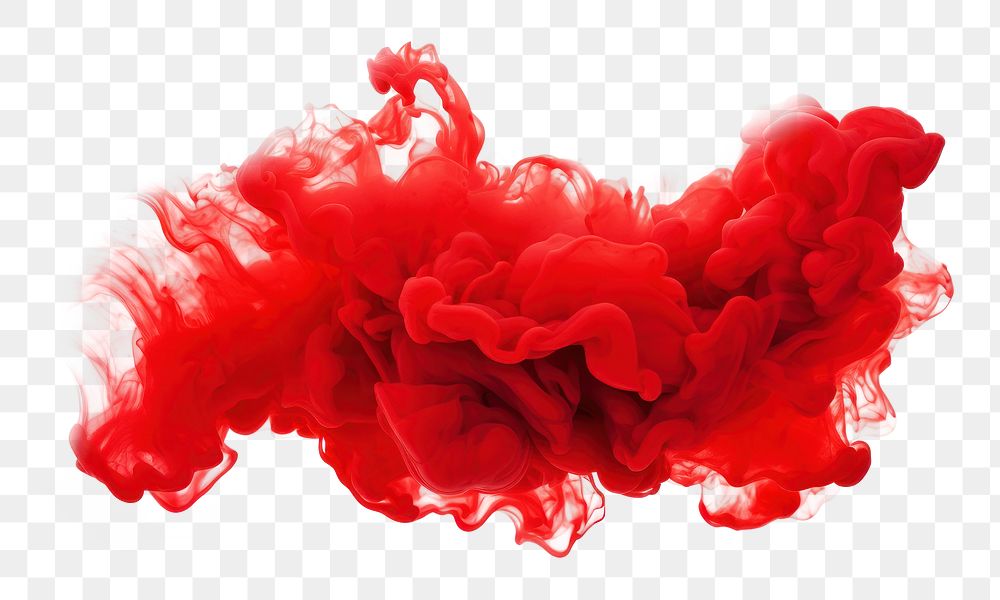 PNG Red color smoke ink | Premium PNG - rawpixel
