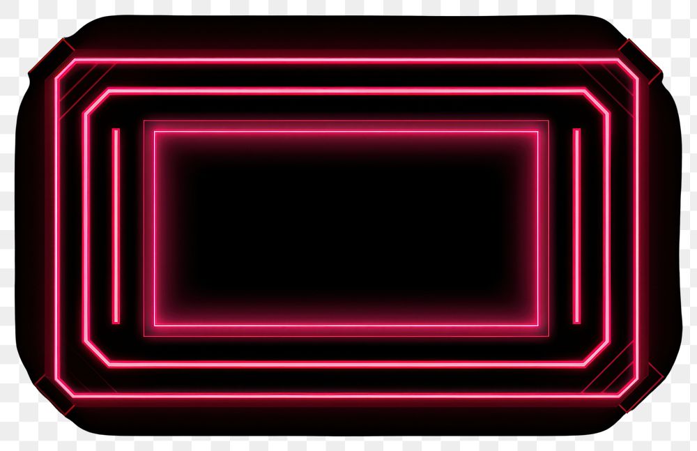 PNG Geometric ornament frame neon | Free PNG - rawpixel