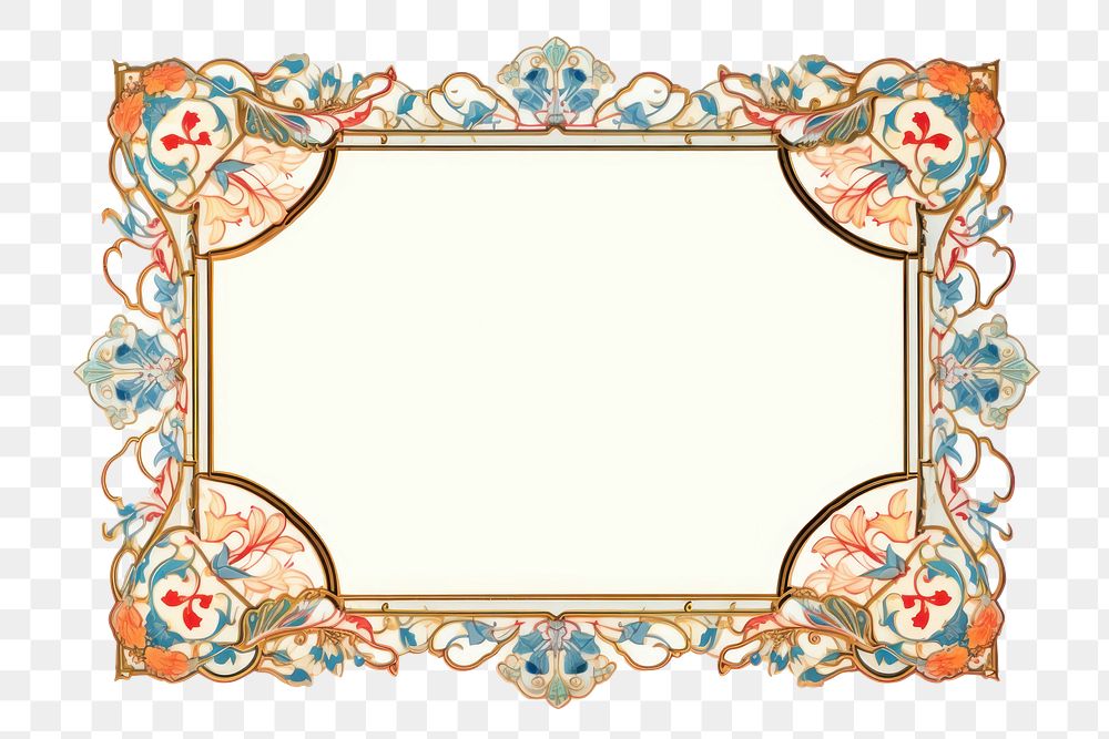 PNG Moroccan ornament frame backgrounds | Premium PNG - rawpixel