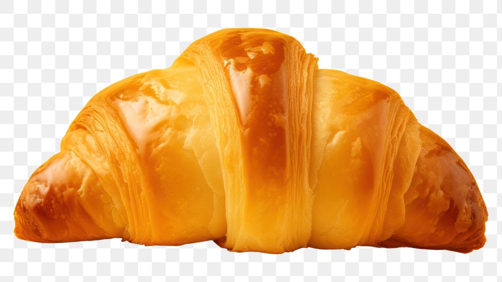 PNG croissant yellow bread food. | Premium PNG - rawpixel
