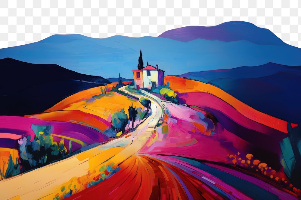 PNG House simple hill outdoors | Premium PNG - rawpixel