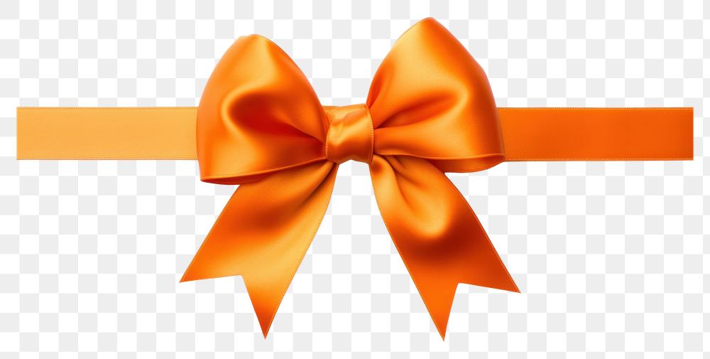 PNG Orange ribbon bow backgrounds | Premium PNG - rawpixel