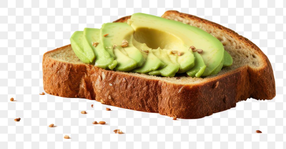 PNG Avocado toast bread food | Free PNG - rawpixel