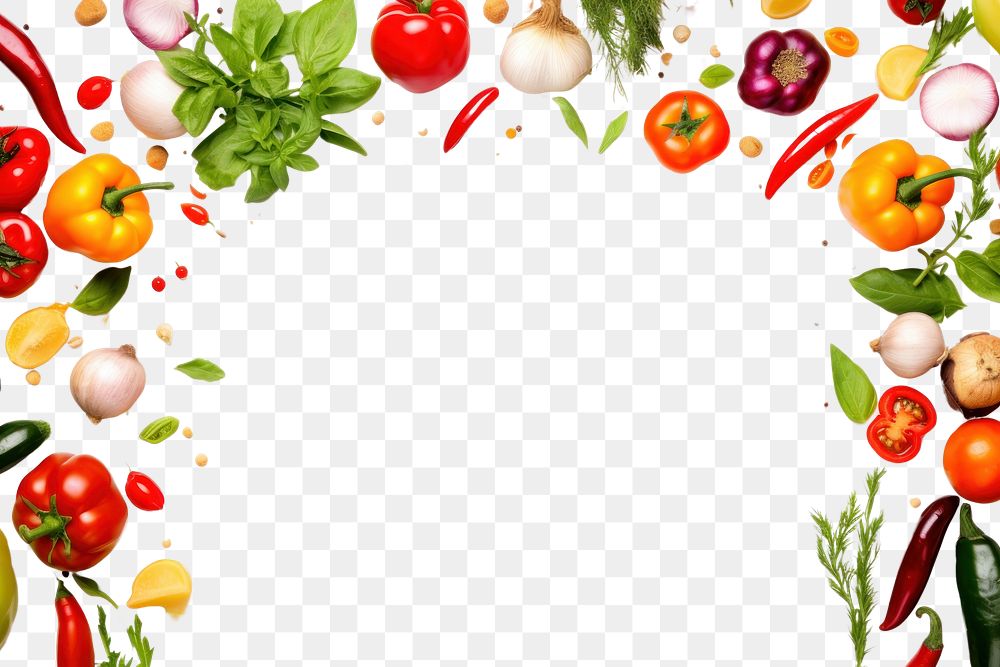 PNG Fresh variety vegetables backgrounds | Premium PNG - rawpixel