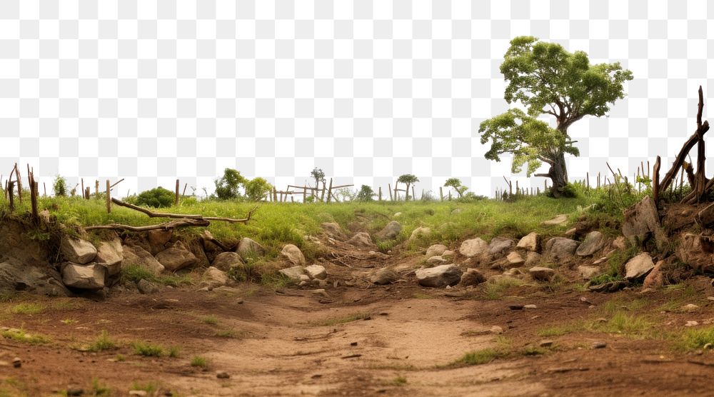 PNG Icountryside landscape grassland outdoors. | Premium PNG - rawpixel