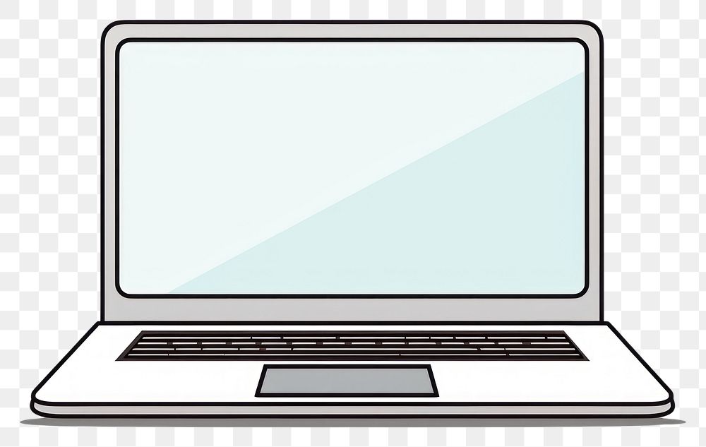 PNG laptop computer white background | Free PNG - rawpixel