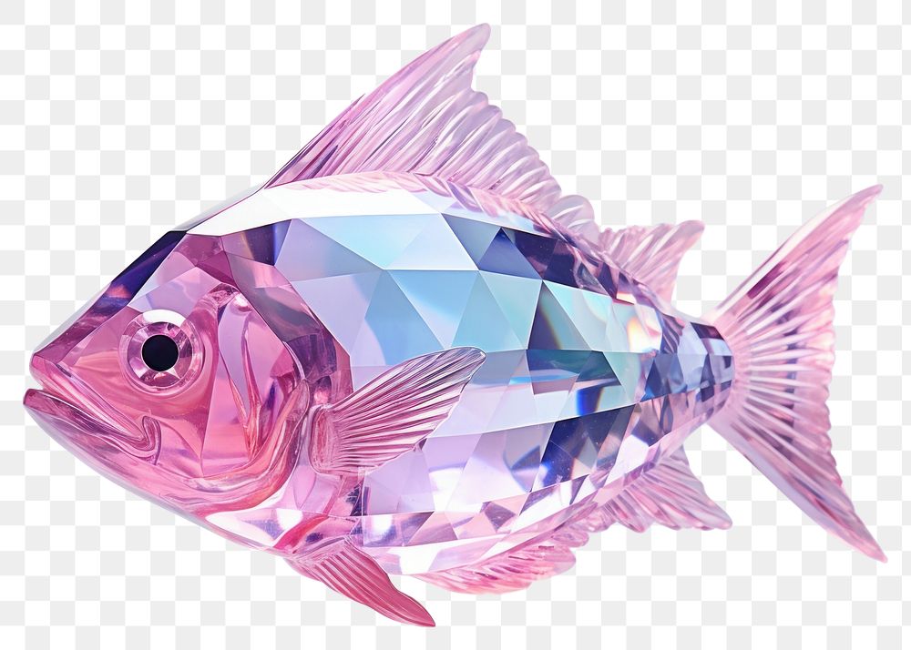 PNG Fish gemstone crystal animal. | Premium PNG - rawpixel