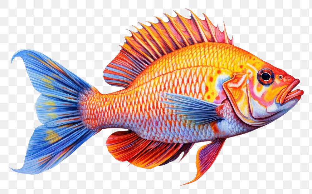 PNG Deep fish animal white | Free PNG - rawpixel