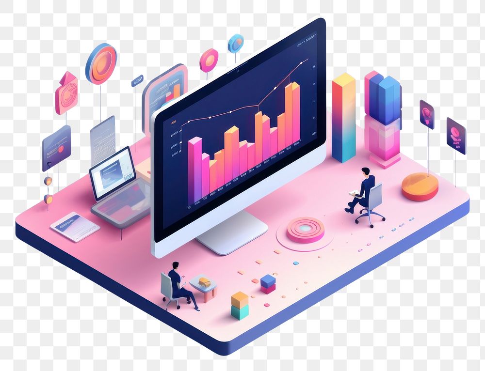 PNG Digital marketing computer human | Premium PNG - rawpixel