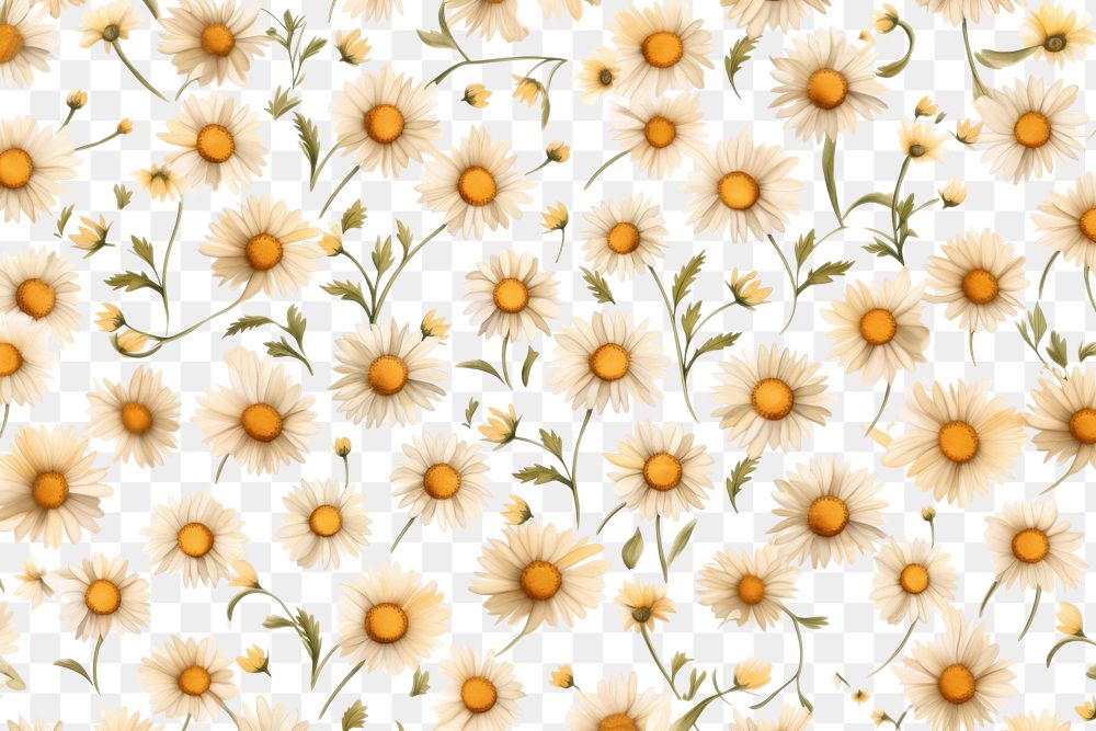 PNG Daisy pattern flower plant. | Premium PNG - rawpixel