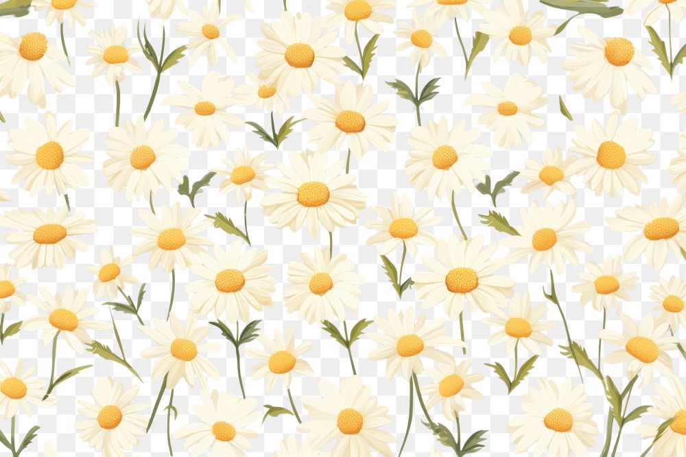 PNG Daisy pattern flower plant. | Free PNG - rawpixel