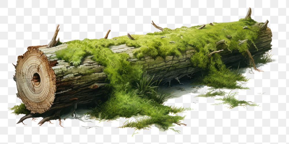 PNG detailed Moss - covered | Premium PNG - rawpixel