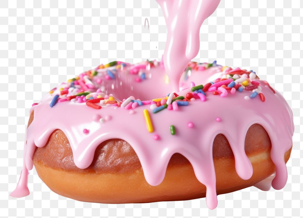 PNG Pink icing glaze flowing | Free PNG - rawpixel