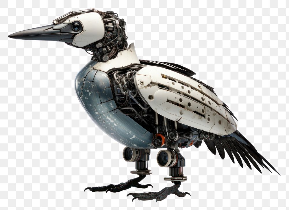 PNG Cyborg loon animal bird | Free PNG - rawpixel