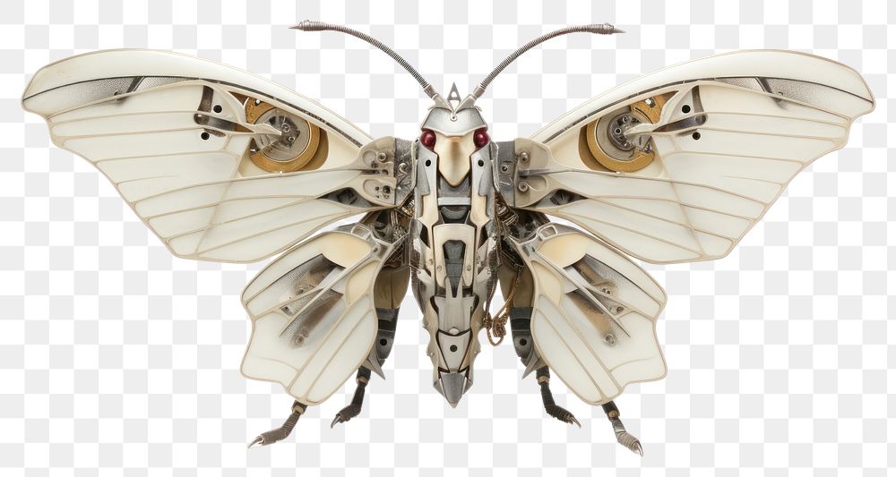 PNG Cyborg moth butterfly animal | Premium PNG - rawpixel