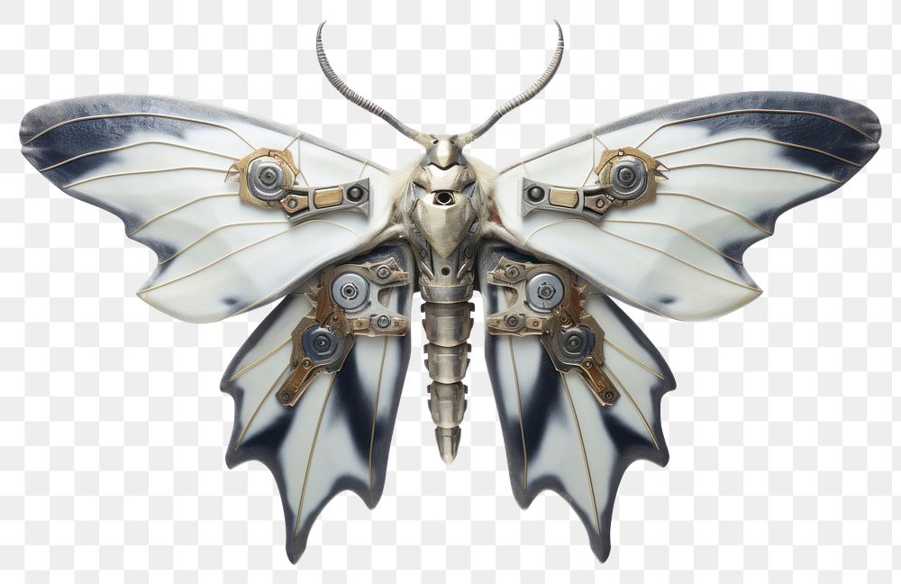 PNG Cyborg moth butterfly animal | Premium PNG - rawpixel