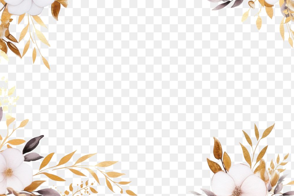 PNG Floral border backgrounds pattern | Free PNG - rawpixel