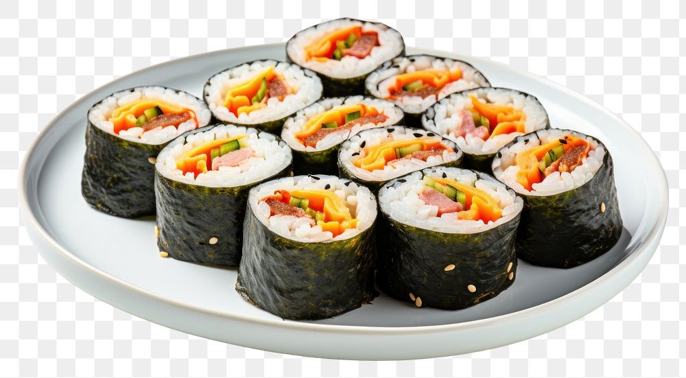 PNG Korean kimbap rice vegetable | Premium PNG - rawpixel