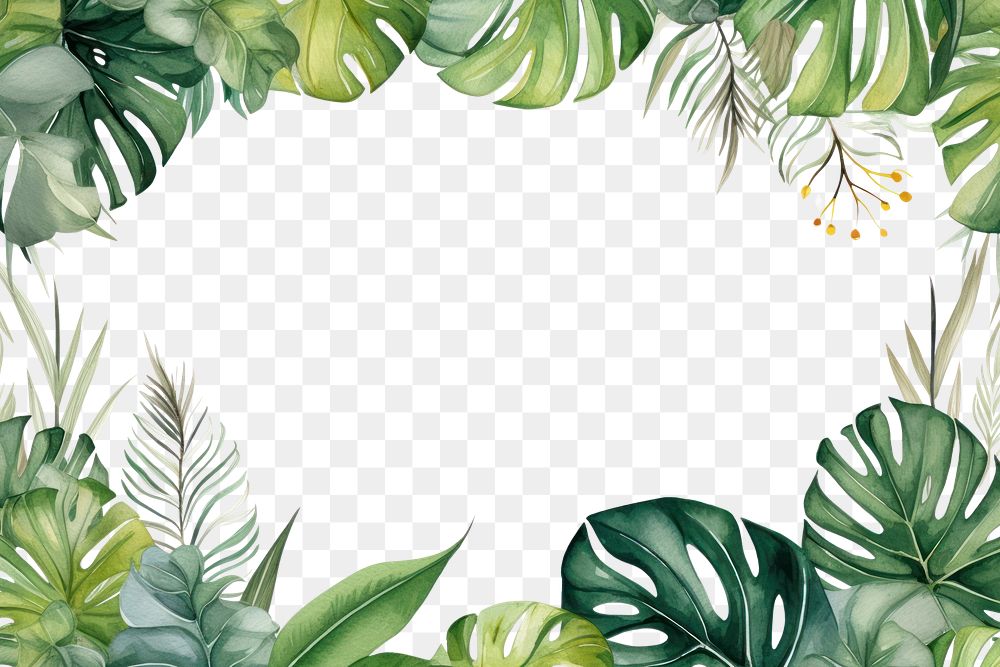 PNG Tropical leaves outdoors pattern | Premium PNG - rawpixel