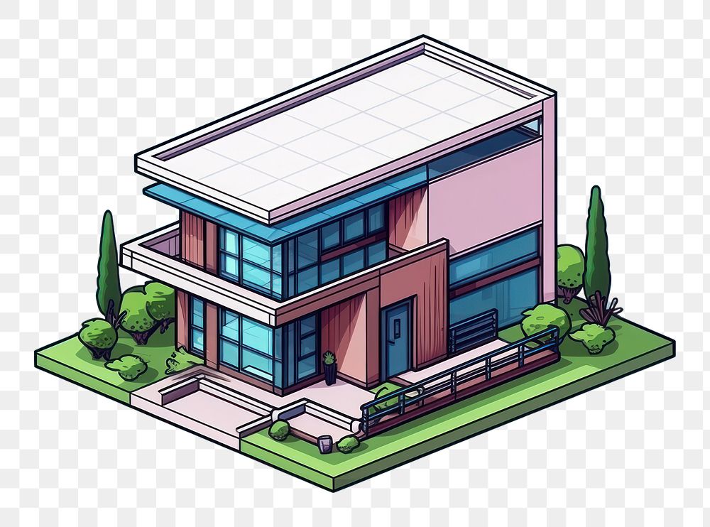 PNG Small modern house architecture | Premium PNG - rawpixel