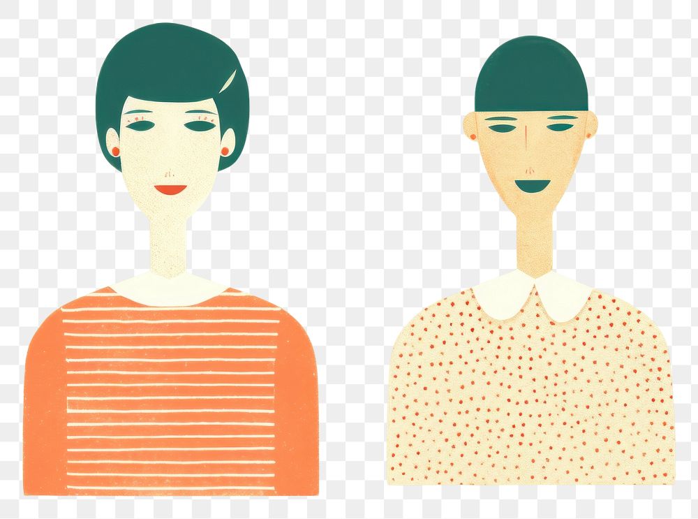 PNG Lovely couple adult representation | Free PNG - rawpixel