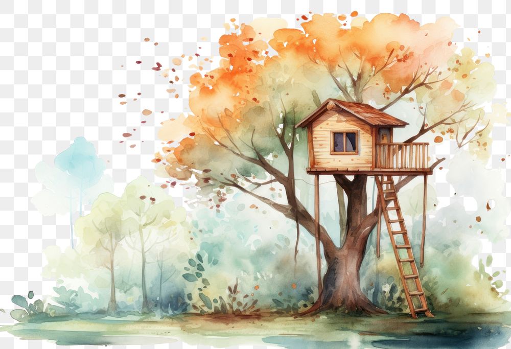 PNG Tree house architecture outdoors | Free PNG - rawpixel