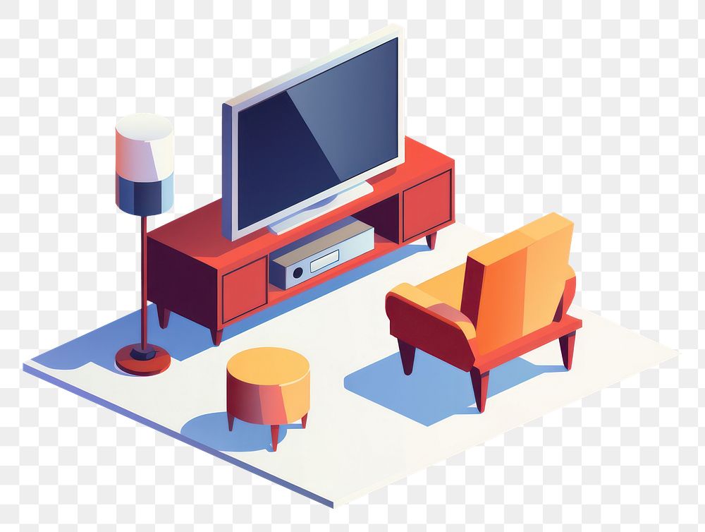 PNG Simple modern tv isolated | Free PNG - rawpixel