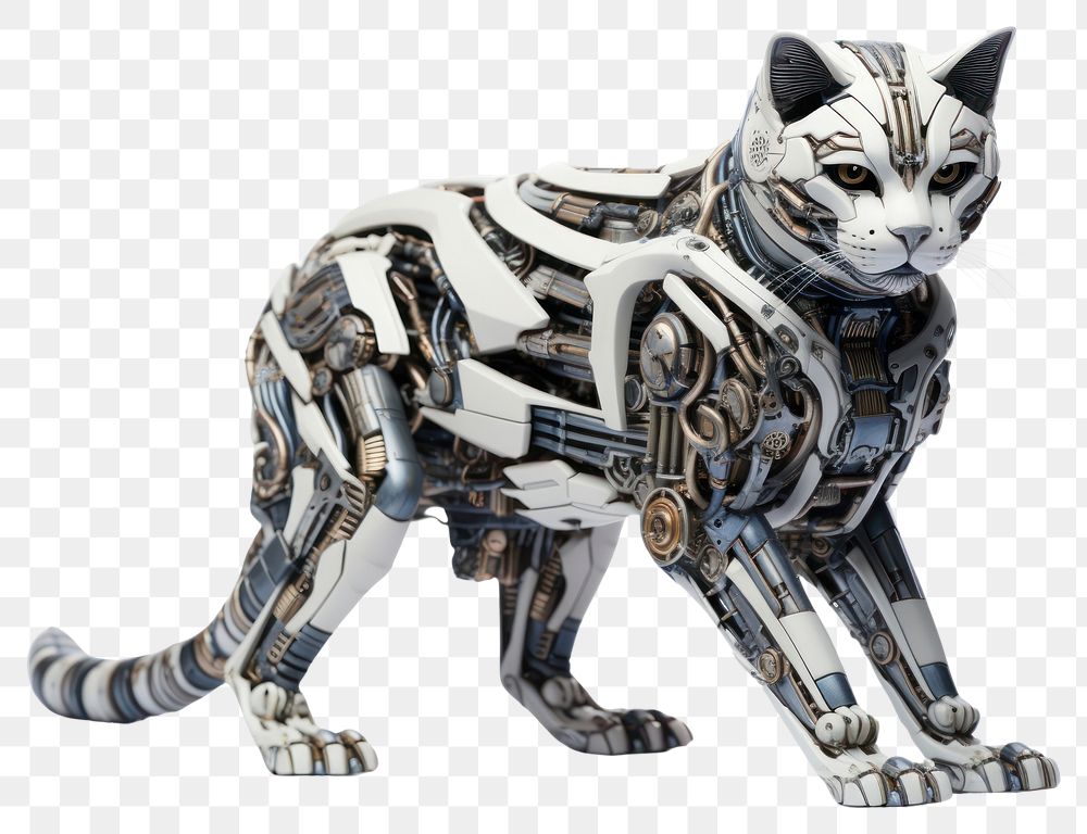 PNG Cyborg cat animal mammal | Free PNG - rawpixel