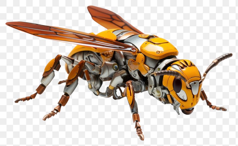 PNG Cyborg hornet insect animal | Premium PNG - rawpixel