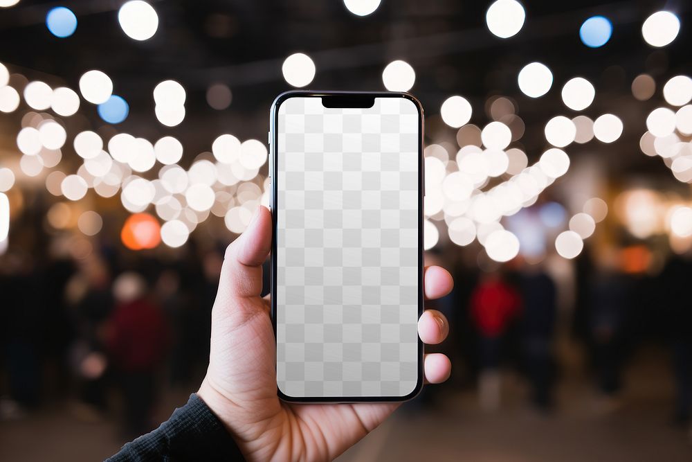 Mobile phone screen png mockup, | Premium PNG - rawpixel