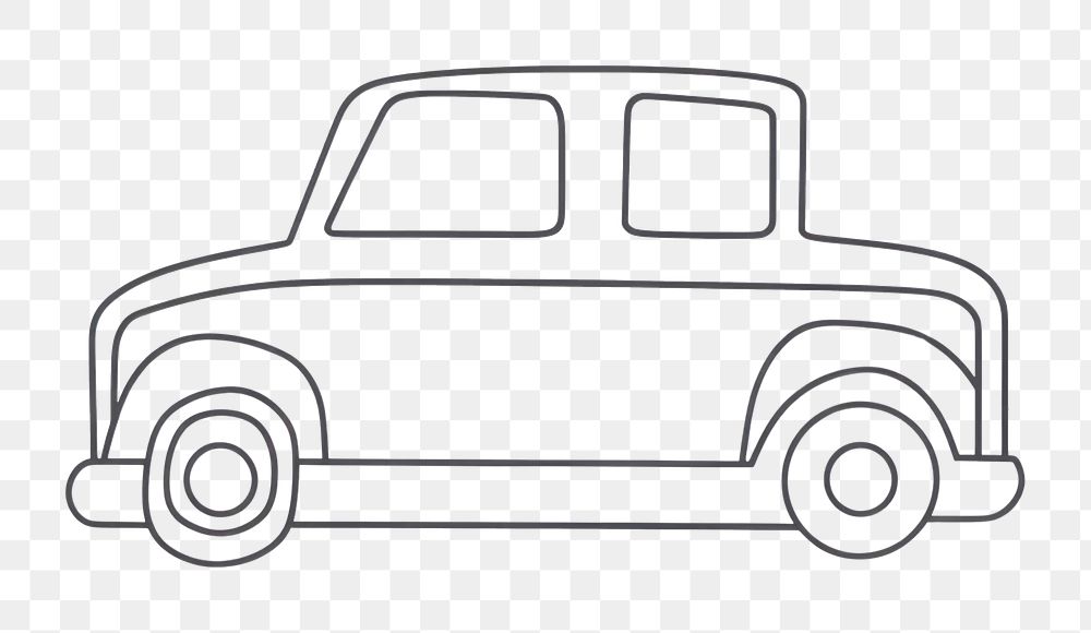 PNG Minimal illustration car drawing | Free PNG - rawpixel