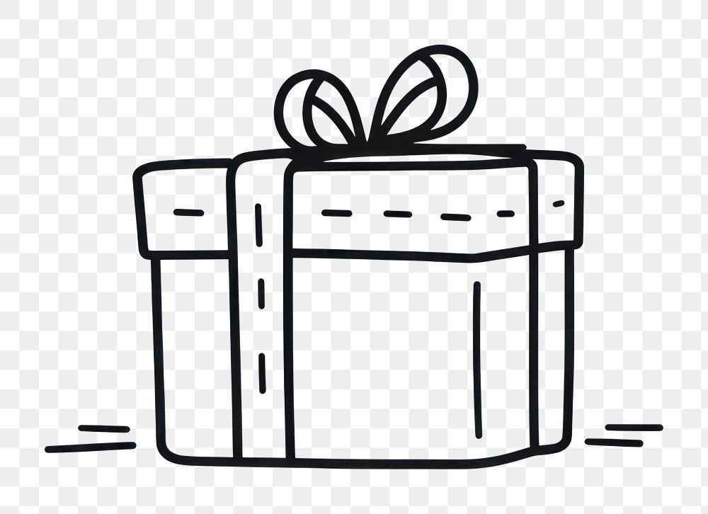 PNG Minimal illustration gift box | Premium PNG - rawpixel