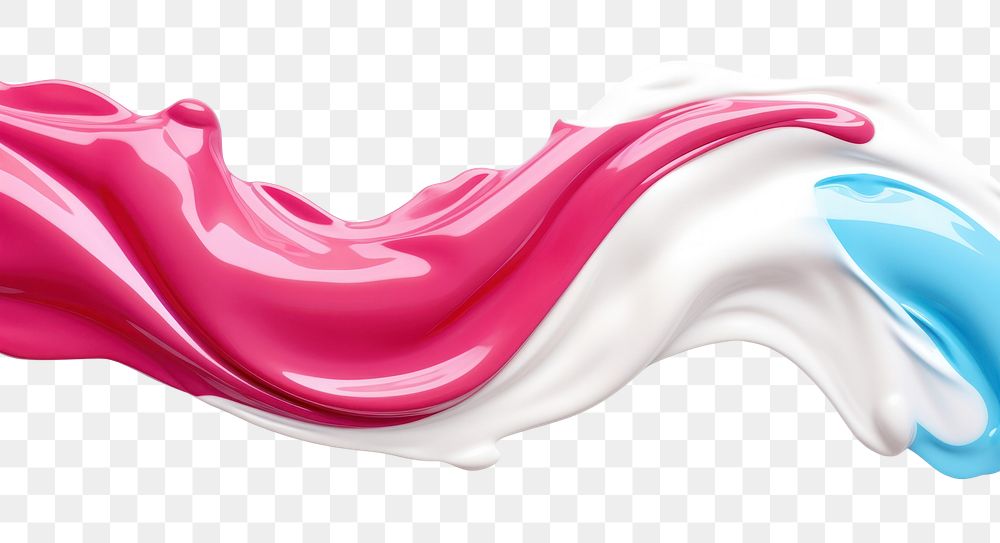 PNG Two tone toothpaste abstract | Premium PNG - rawpixel