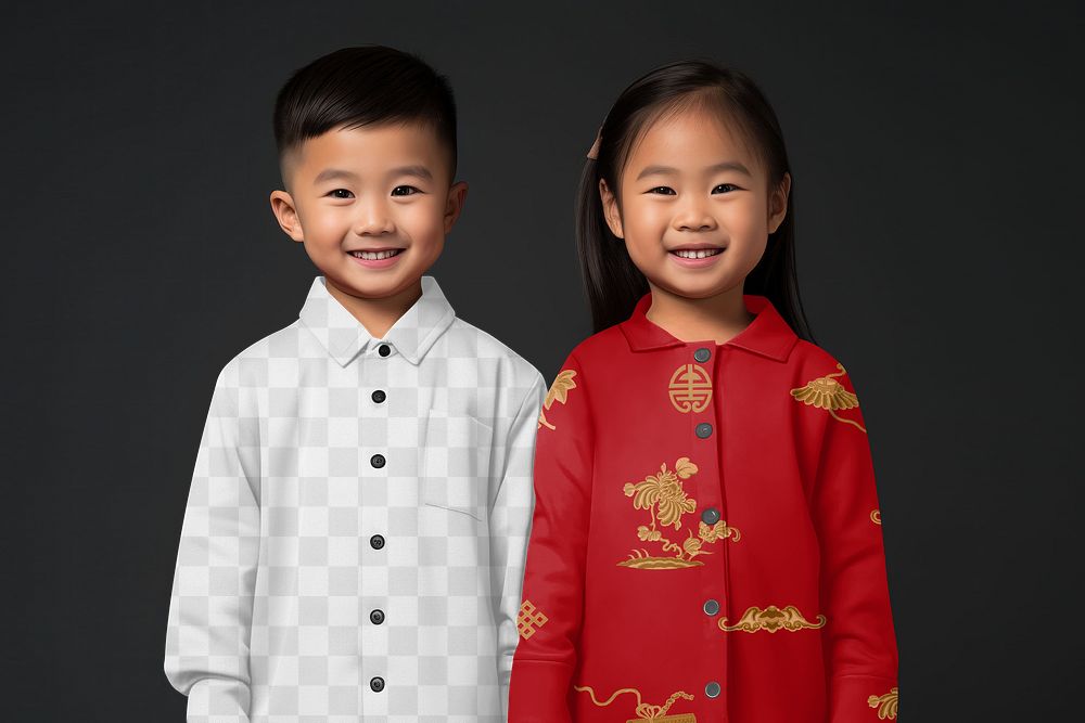 PNG kid's Chinese tang suit | Premium PNG - rawpixel