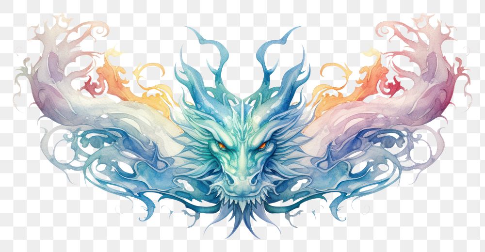 PNG Dragon graphics pattern dragon. | Premium PNG - rawpixel