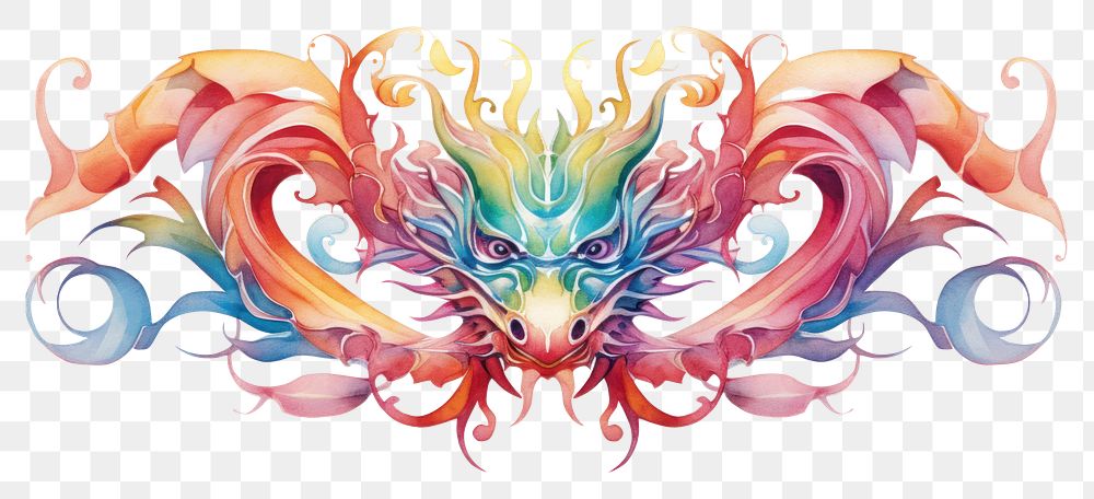 PNG Dragon graphics pattern dragon. | Free PNG - rawpixel
