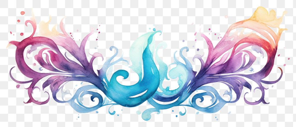 Splash graphics pattern white background. | Premium PNG - rawpixel