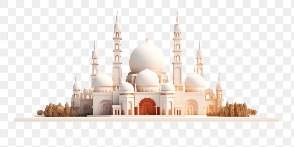 PNG Mosque architecture building outdoors. | Premium PNG - rawpixel