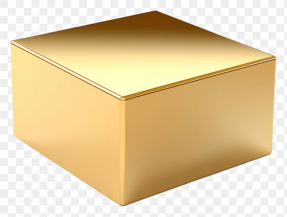 PNG Box metal gold | Free PNG - rawpixel