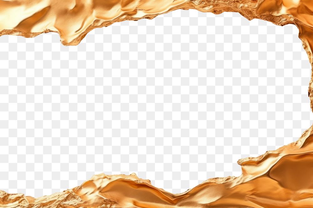 PNG Melting gold backgrounds white | Premium PNG - rawpixel