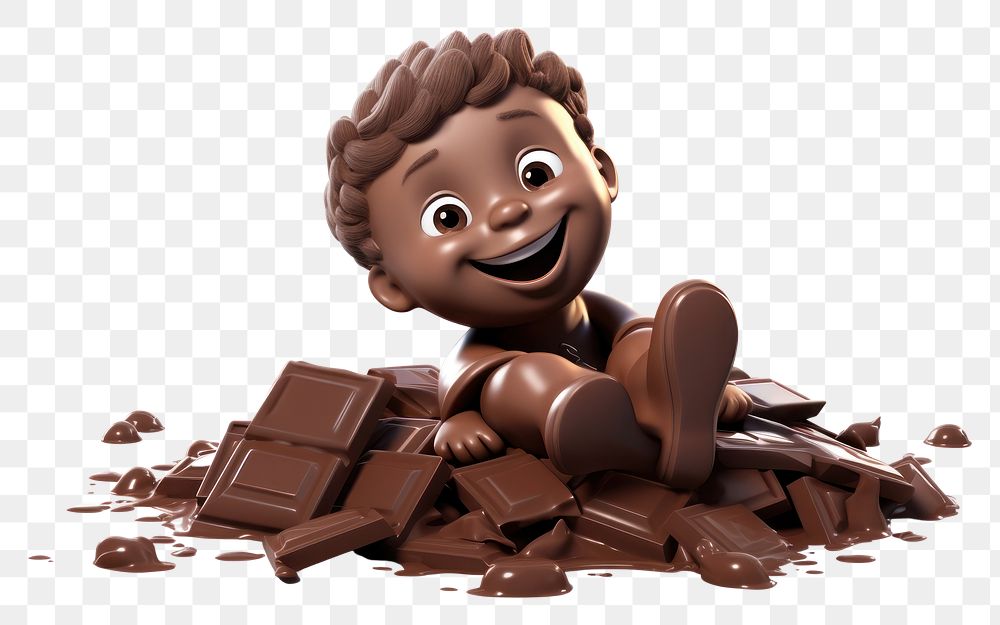 PNG Boy chocolate dessert food. | Premium PNG - rawpixel